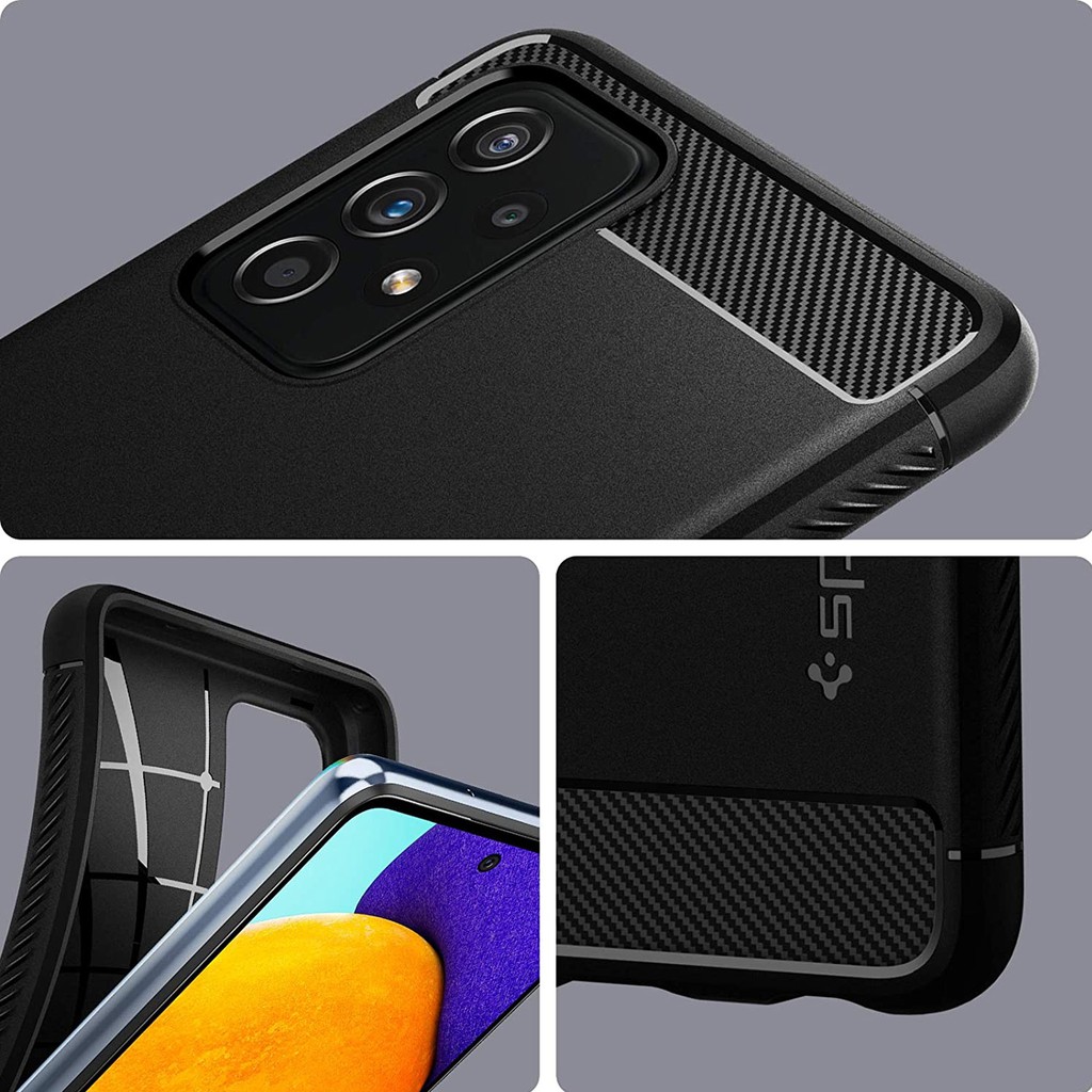 Spigen Rugged Armor Case สำหรับ Samsung Galaxy A53 A52 A52S 4G5G เคสกันกระแทกอย่างดี สัมผัสดี ...