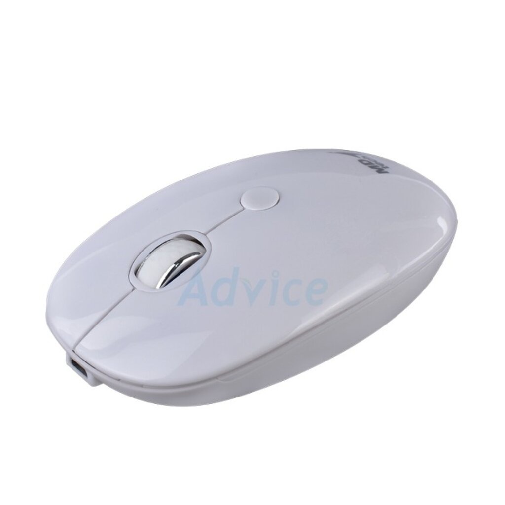 Wireless Optical Mouse USB MD-TECH (RF-A128) White (คลิ๊กเงียบ) - advice_banpaew - ThaiPick