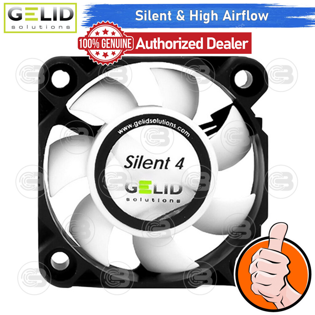 [CoolBlasterThai] Gelid Silent 4 PC Fan Case size 40 mm. ประกัน 3 ปี ...