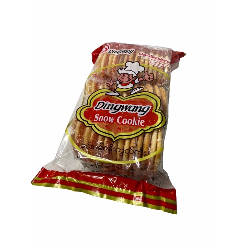 DING WANG Snow Cookie 200gโดโซะ พม่า 1SETCOMBOจำนวน 2 แพคบรรจุ 400g ...