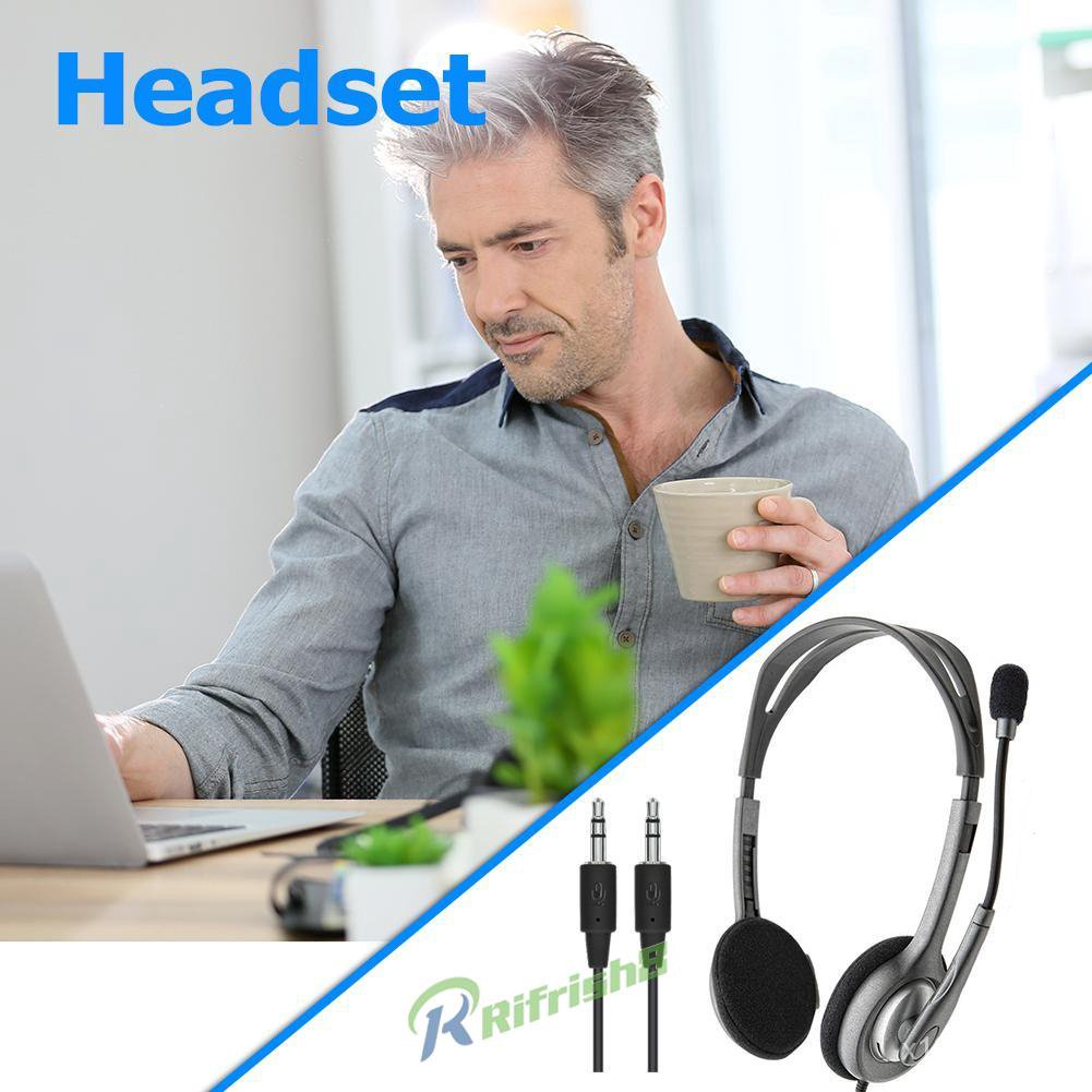 &♥Logitech H110/H111 Stereo Headset with Microphone KQSS | Shopee Thailand