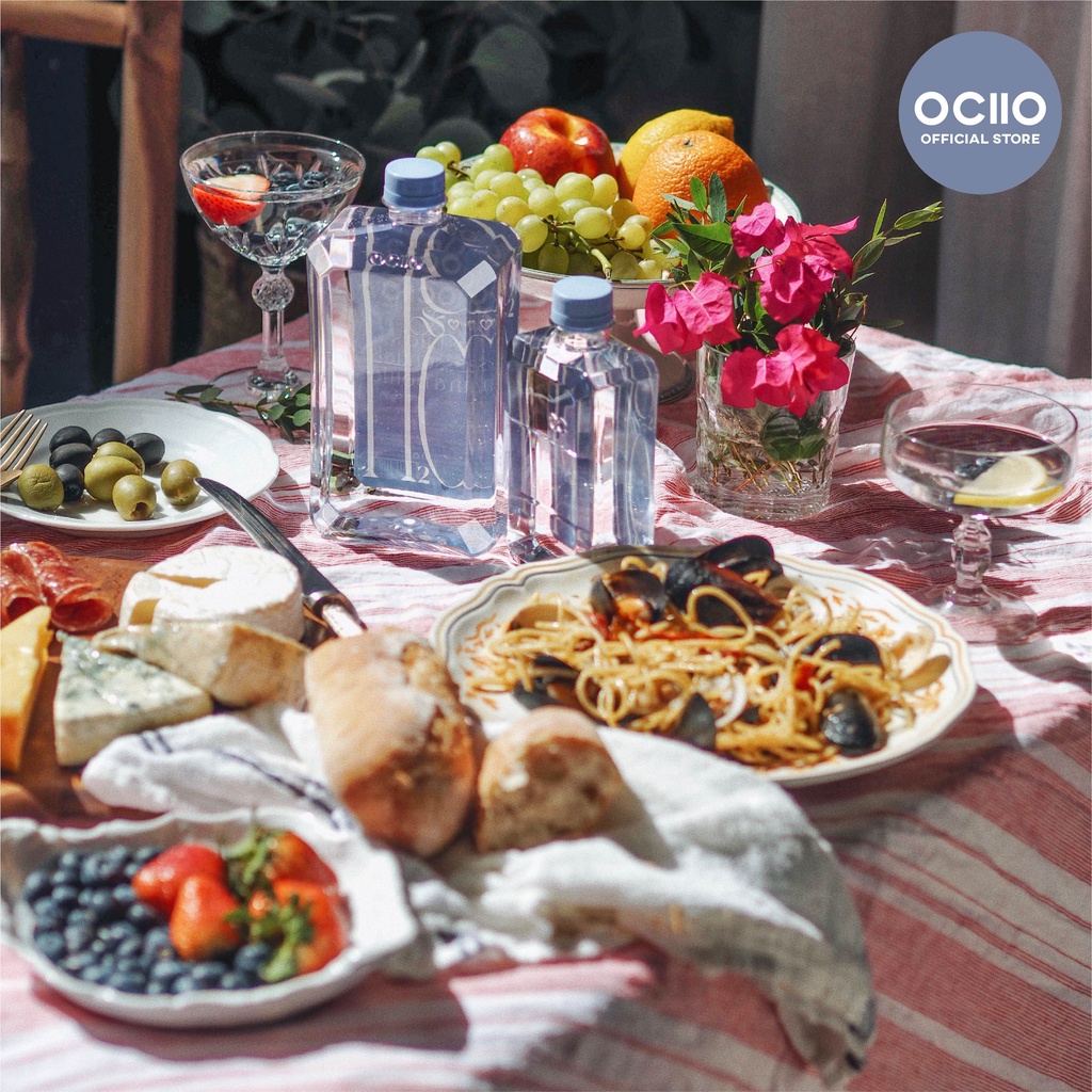 Ociio โอซีโอ น้ำดื่มออกซิเจน 1000 ml (แพ็ค 6 ขวด) - ociiowater - ThaiPick