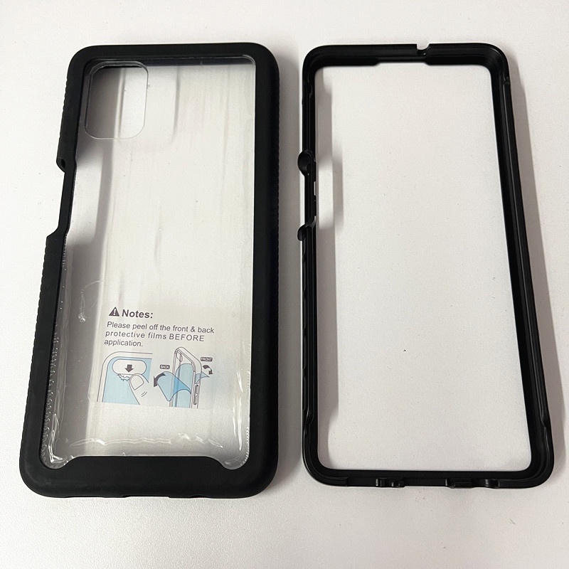 2 in 1 Luxury Hybrid Shockproof Armor Case For Xiaomi Redmi Note 11 10 9 8 Pro Max 11S 10s 9S ...