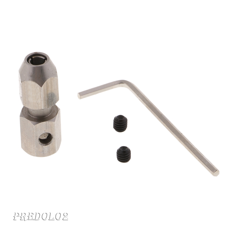 Stainless Steel Flex Collet Coupler Motor Shaft Coupling Cable RC Boat ...