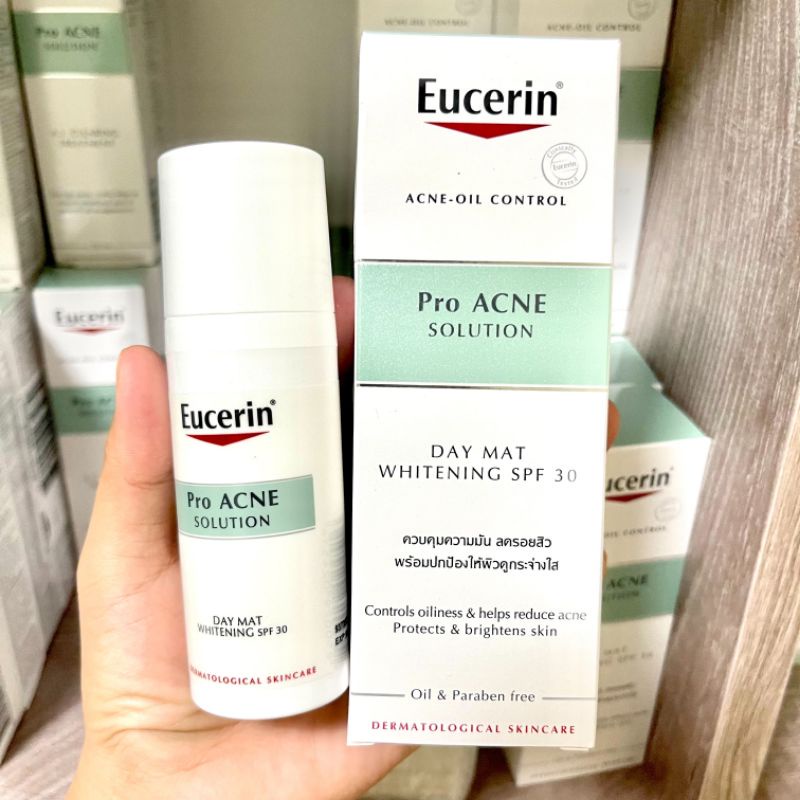 Exp.2023] Eucerin pro acne gift set [cleansing gel + toner +Day matt ...