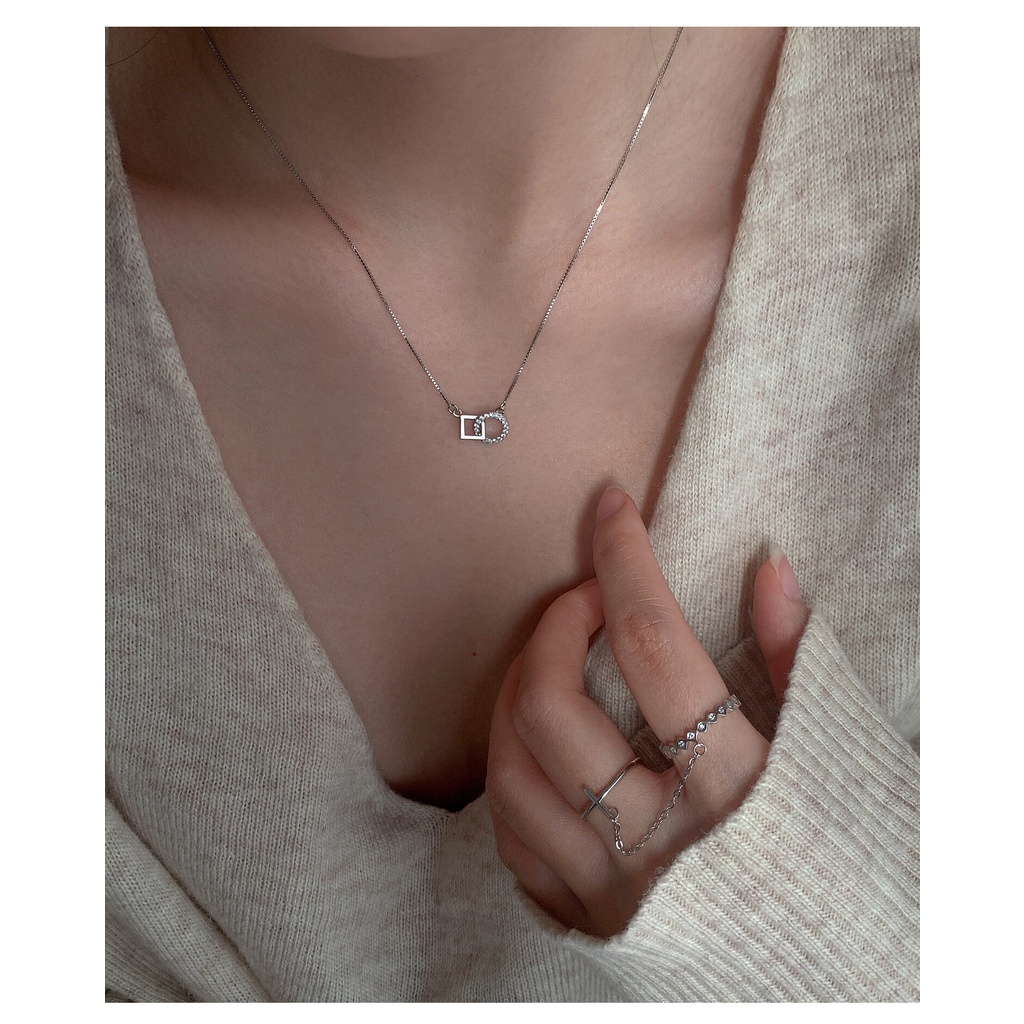 Bonlavie สร้อยคอโซ่ หรูหรา เรียบง่าย เครื่องประดับ สําหรับผู้หญิง 2021 ...