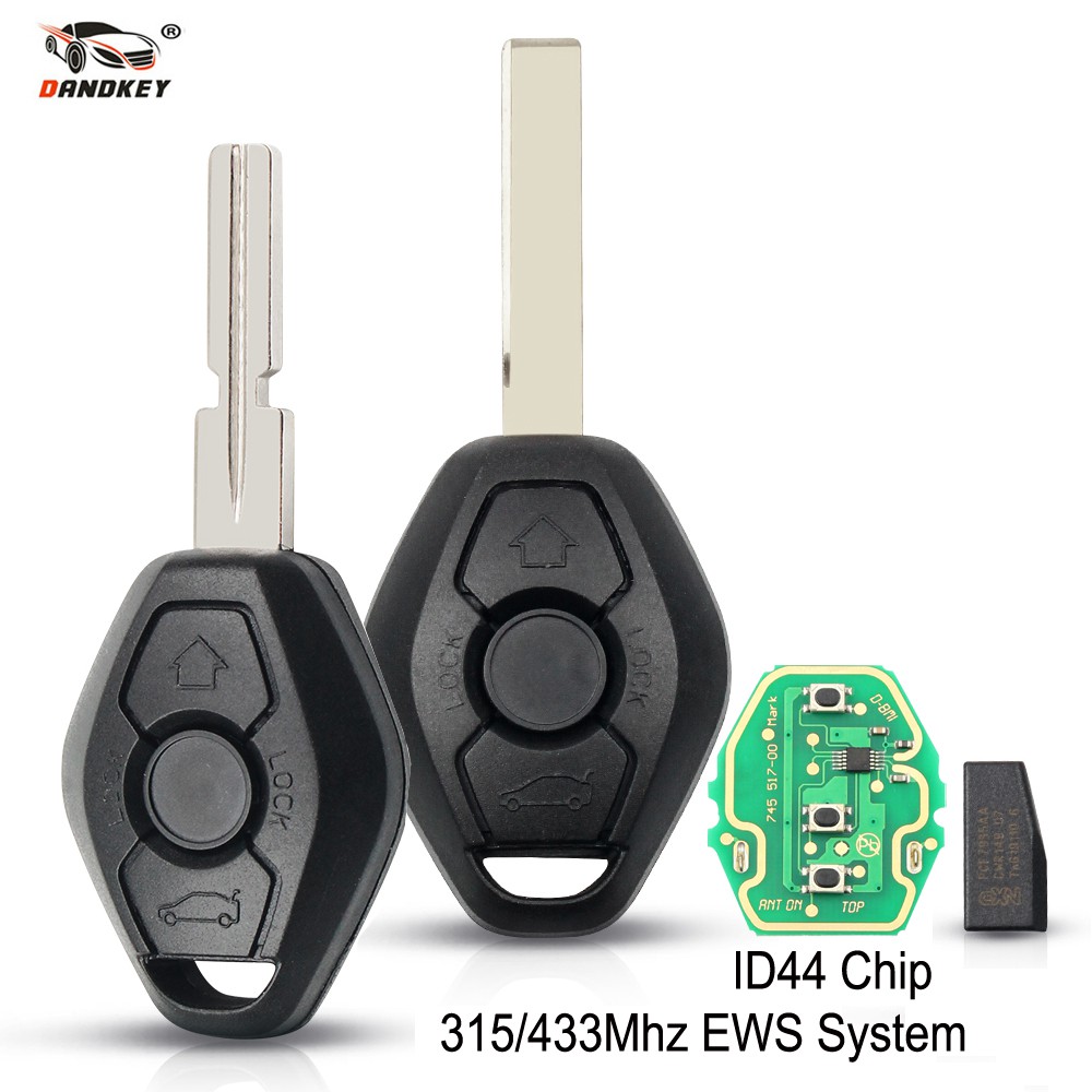 กุญแจรถ Dandkey Car Remote Key For BMW EWS Sytem E38 E39 E46 X3 X5 Z3 ...
