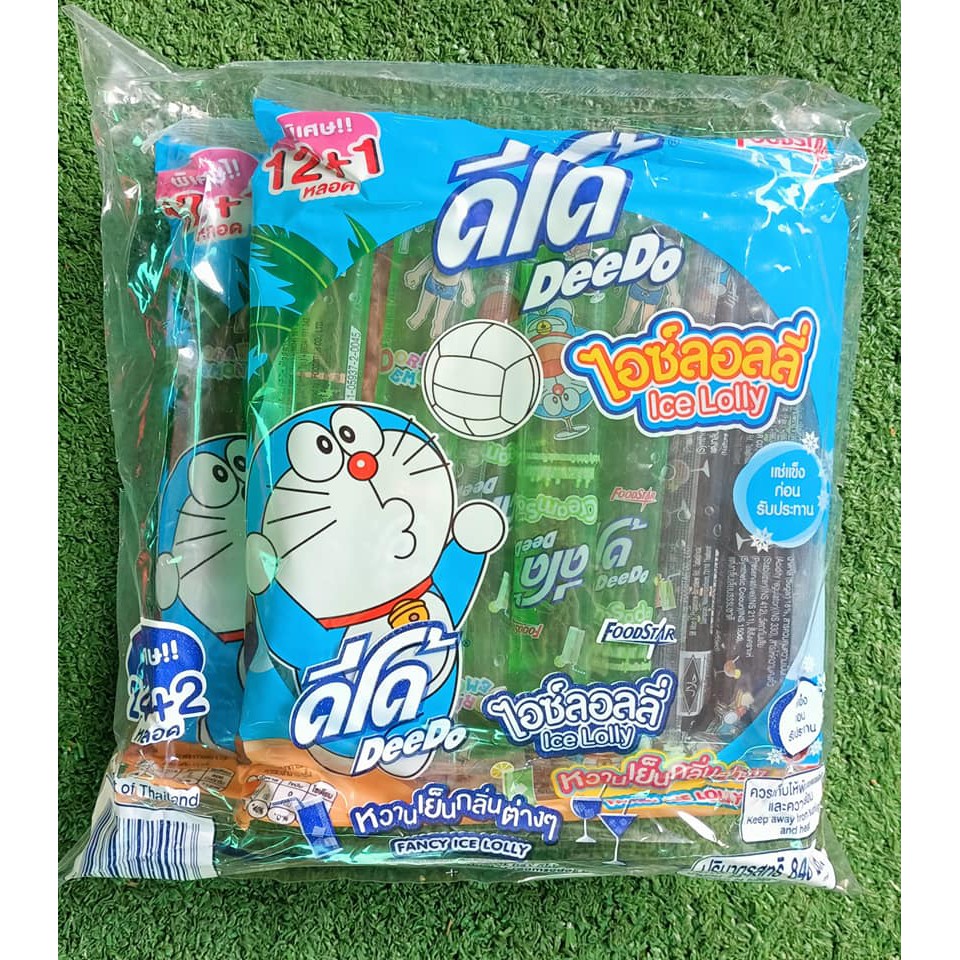 DEEDO ดีโด้ หวานเย็นหลอด คละกลิ่น ขนาด 35cc ยกแพ็ค 26หลอด FANCY ICE ...