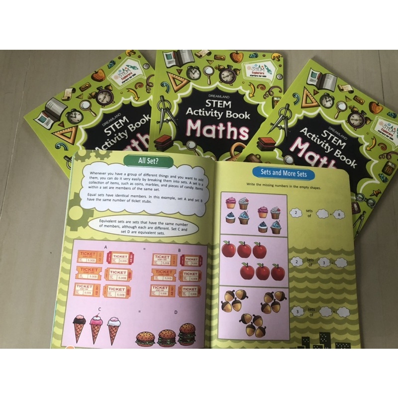 STEM Activity Book ชุด4เล่ม nd018 - kidsinspiration - ThaiPick