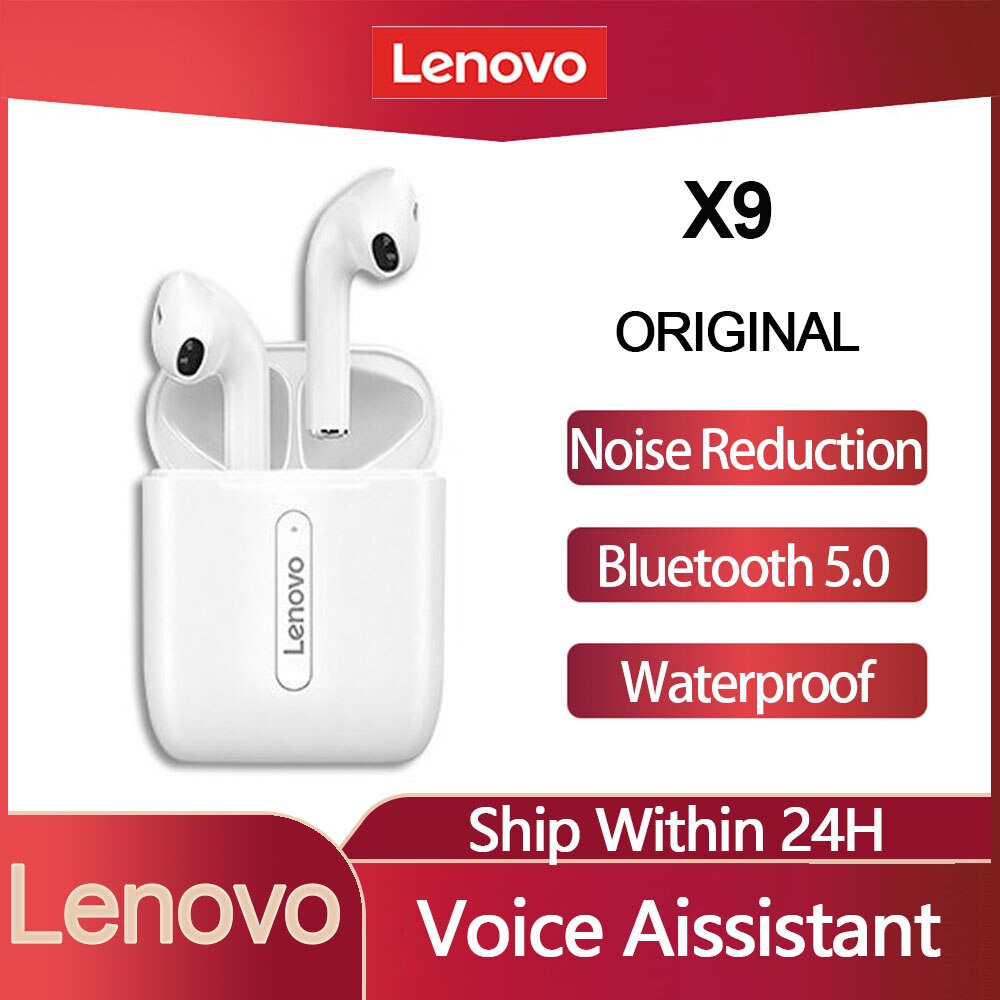 Lenovo X9 Tws หูฟังบลูทูธไร้สายกันน้ํา - dorkin.th - ThaiPick