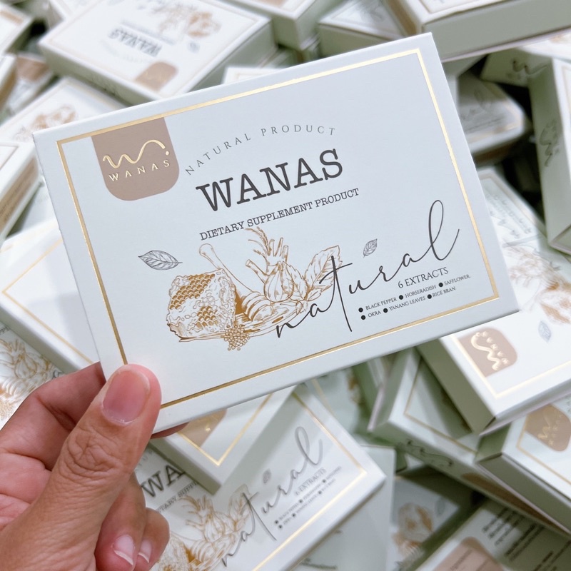 (5กล่อง) Detox Wanas สมุนไพรวนัส ดีท็อกซ์ล้างลำไส้ ล้างสารพิษ ...