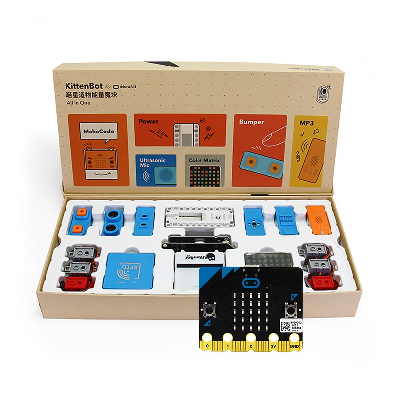 microbit ไมโครบิต Kittenbot Future Board v2.0 ESP32 AIoT AI IoT เขียน ...