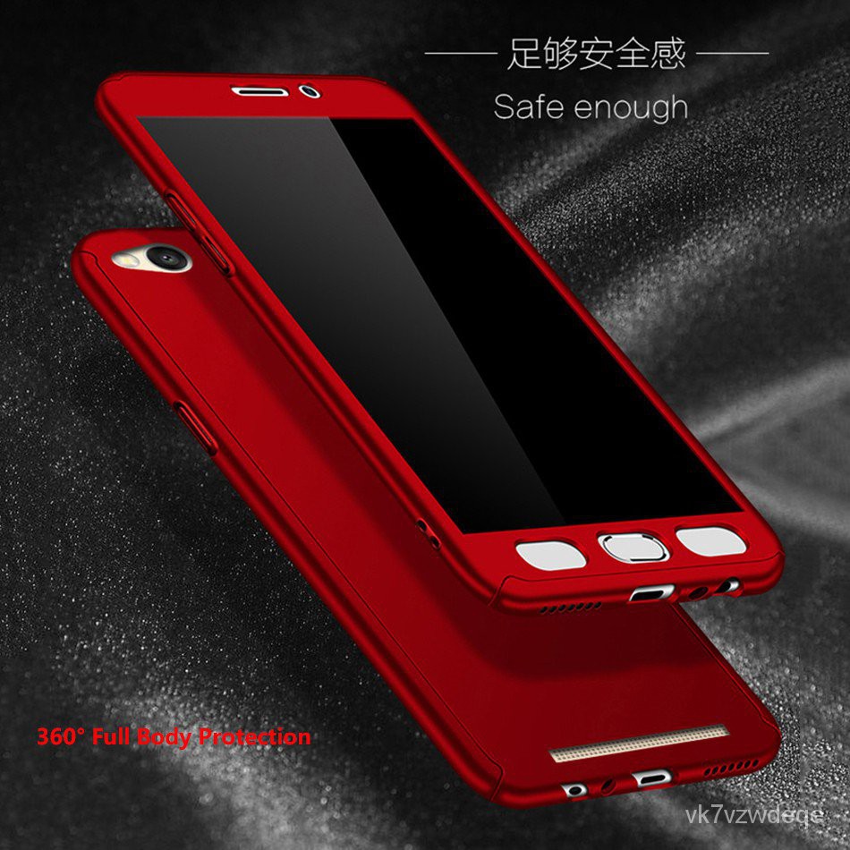 360 Full Body protective cover solid shell color For Xiaomi MI 6 Note 2 ...