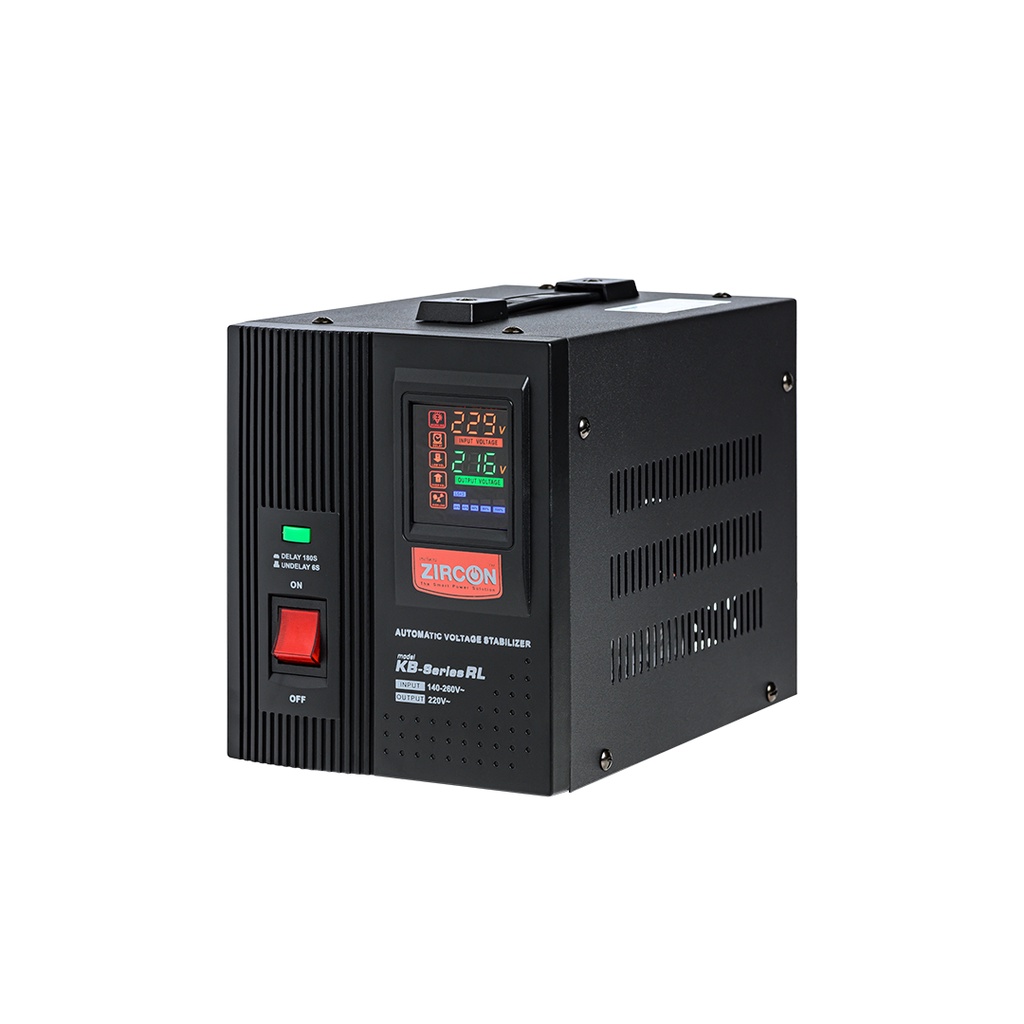 เครื่องควบคุมแรงดันไฟฟ้า Stabilizer 1000VA KB-Series RL-1000VA ZIRCON ...