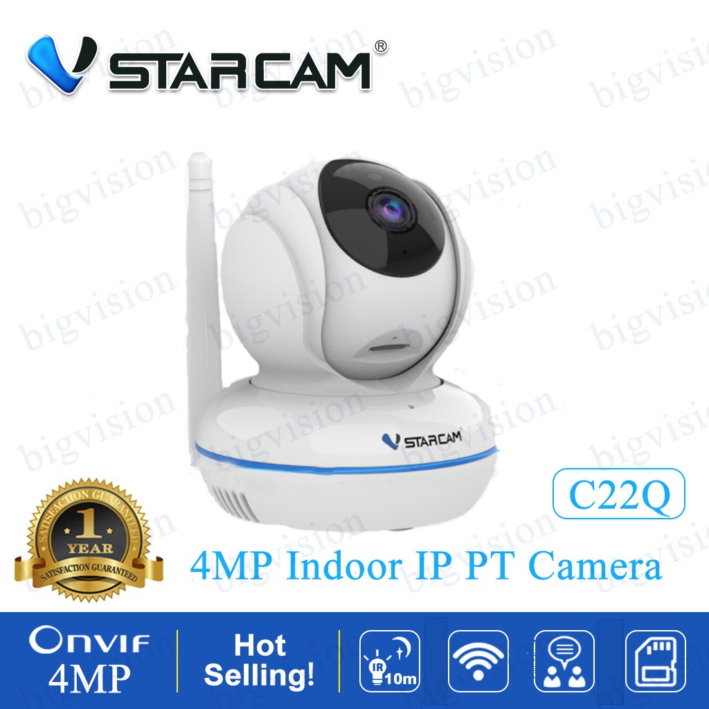 Vstarcam รุ่น C22Q กล้องวงจรปิด IP ความละเอียดกล้อง4MP EYE4 บันทึกได้ ...