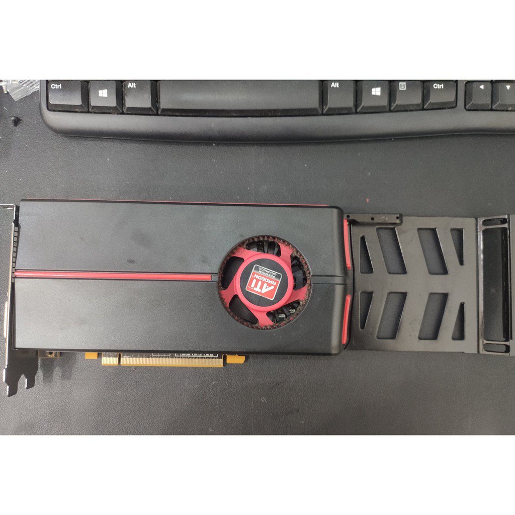 AMD Radeon HD 5770 graphics card Dell XPS 8300 original disassembled ...