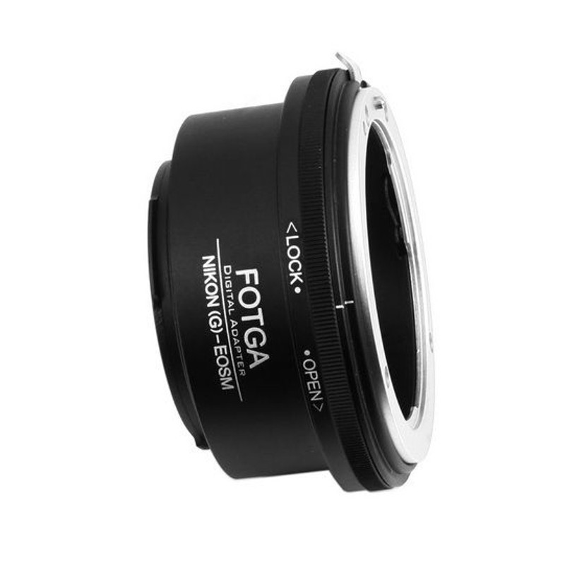 Lens Mount Adapter Nikon(G)-EOSM Nikon F Mount Lens to Canon EOS M EF-M ...