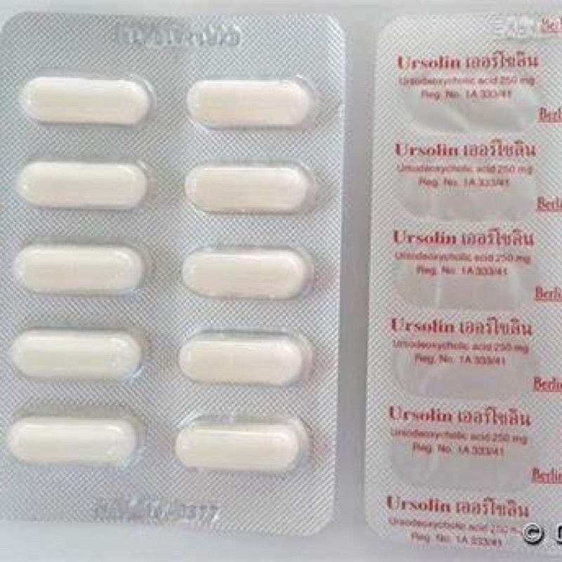 Ursolin เออร์โซลิน 250mg ช่วยขยายท่อน้ำดี - my.pinky - ThaiPick