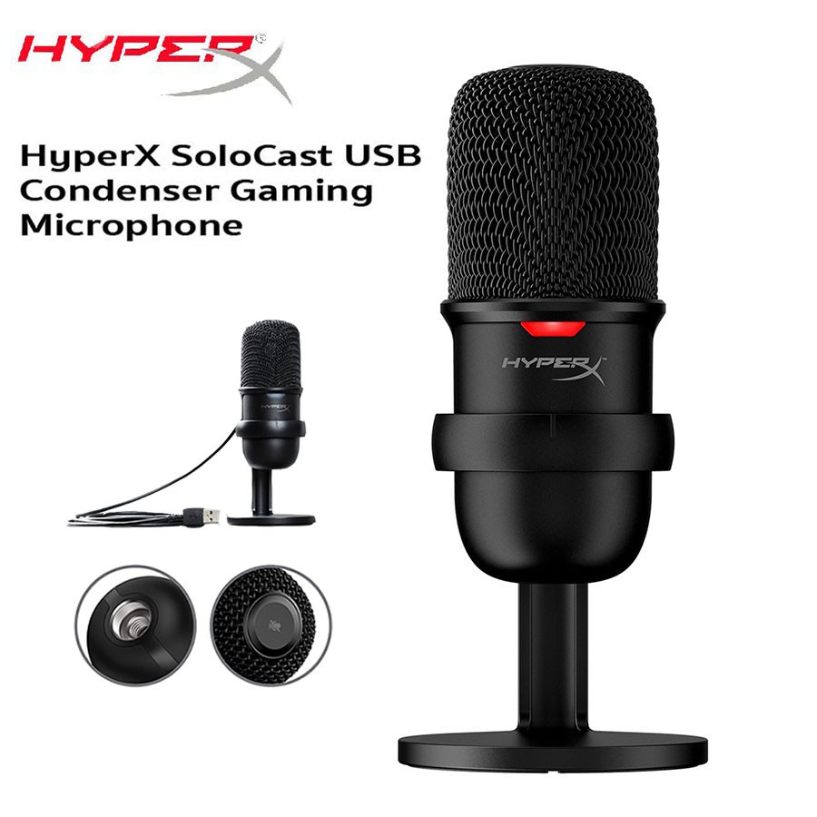 Hyper X SOLOCAST USB MICROPHONE (สินค้ารับประกัน 1 ปี) - golf.scs - ThaiPick