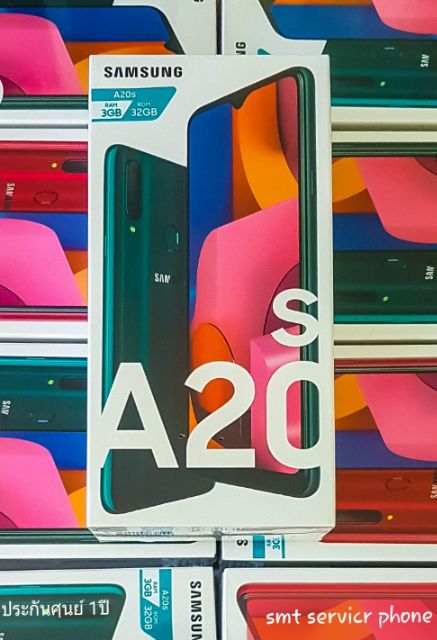 SAMSUNG galaxy A20s (ประกันศุนย์ 1ปี)เเถมหูฟังเคสใสฟิล์มกระจก - smtram2 ...