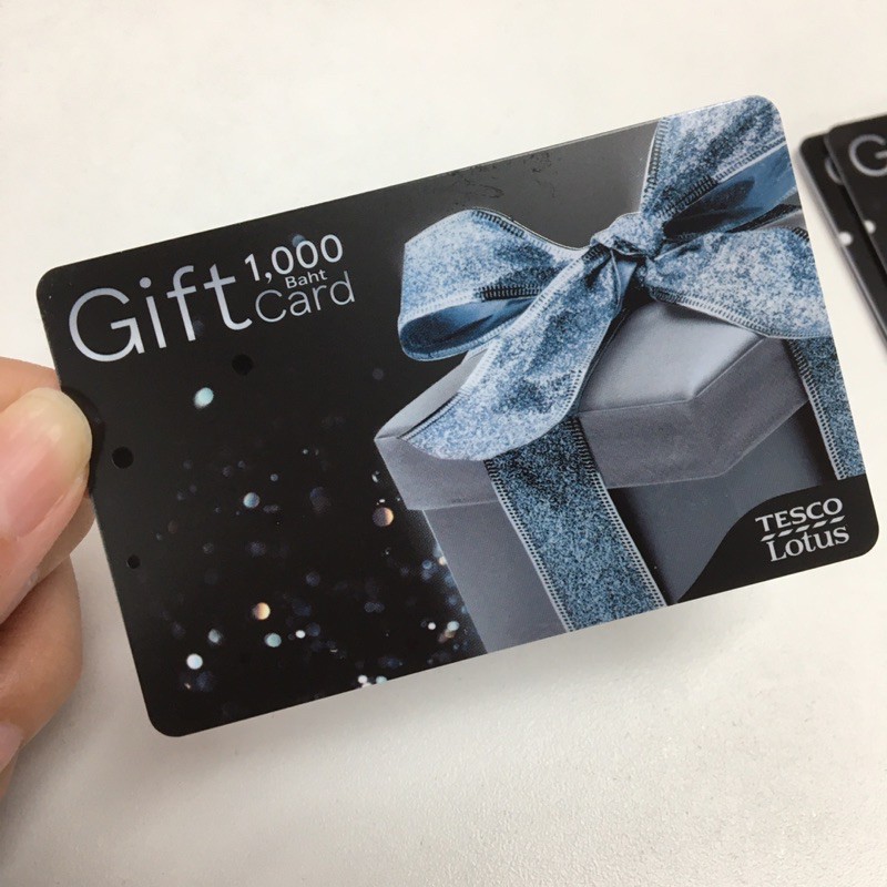 (ใช้ส่วนลดได้) Tesco Lotus Card ใช้ Coins และ ส่งฟรี ได้ บัตรกำนัล ...