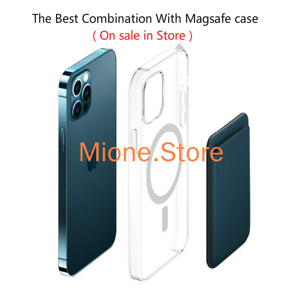 Mione Magsafe กระเป๋าสตางค์หนังพร้อมช่องใส่บัตรสําหรับ Iphone 12 ...
