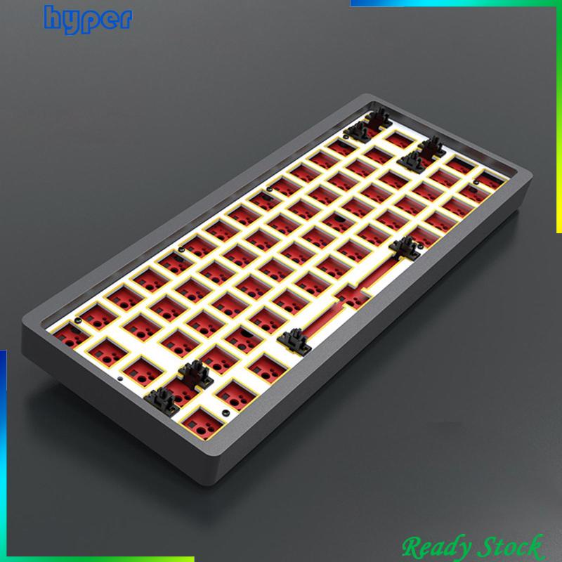 64 Keys Customizable Wireless Wired Mechanical Keyboard Custom DIY Type ...