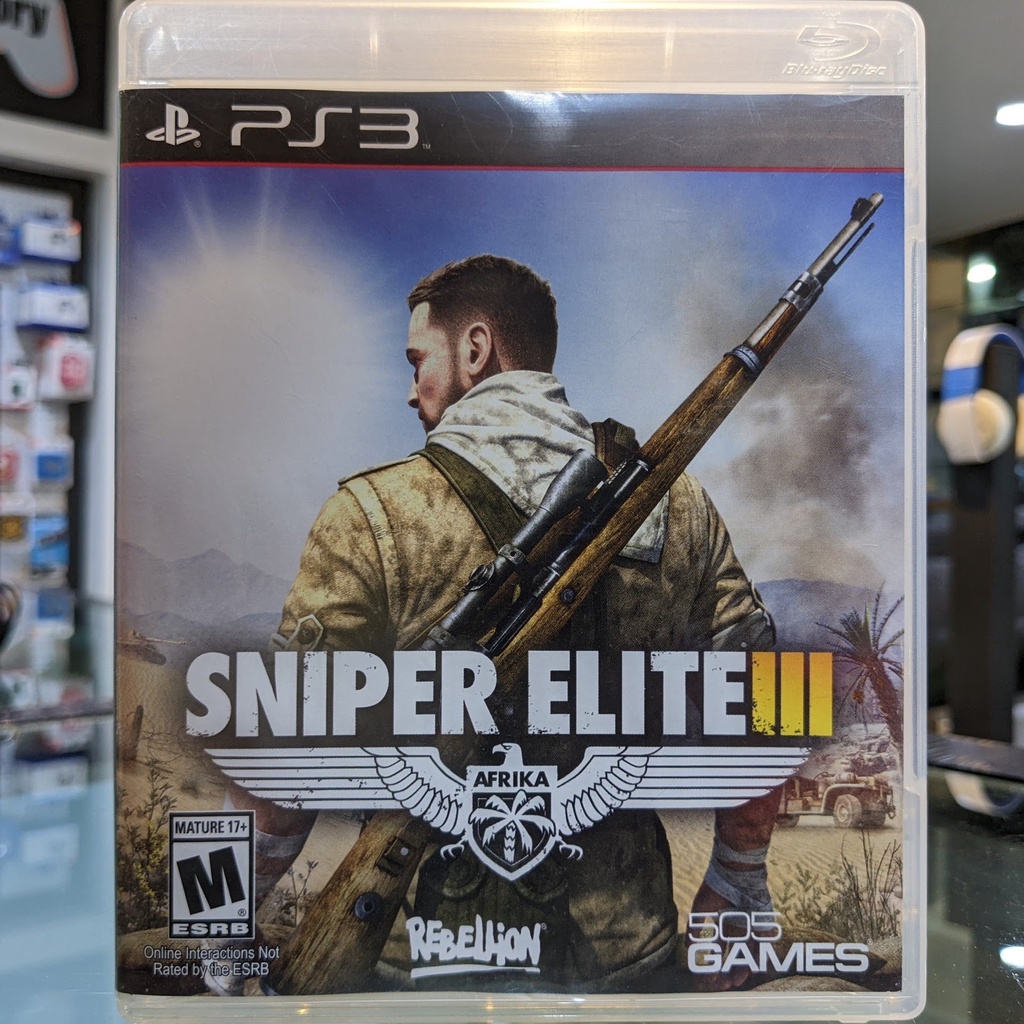 (ภาษาอังกฤษ) มือ2 PS3 Sniper Elite III เกมPS3 แผ่นPS3 มือสอง (Sniper ...