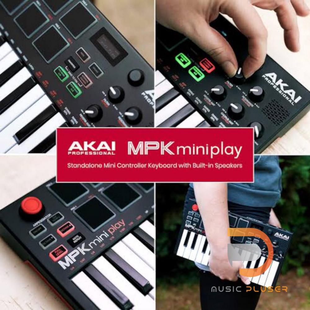 Akai MPK Mini Play Keybord/Controller ขนาดพกพาจำนวน 25คีย์เป็นอุปกรณ์ ...