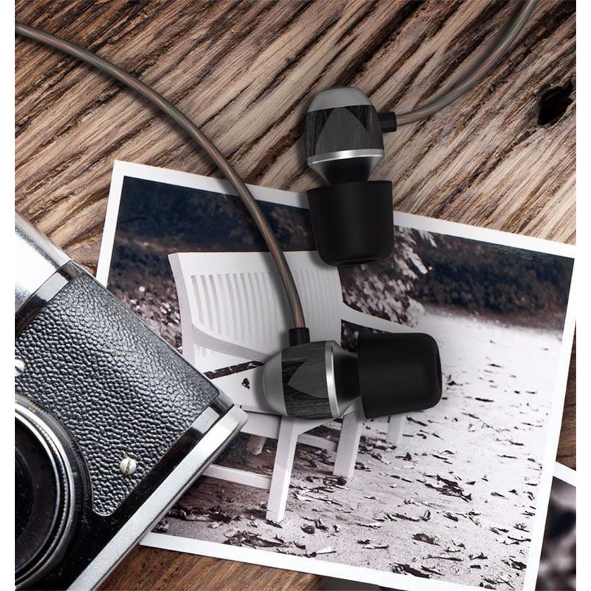 VJJB K4S หูฟังเสียงดี บอดี้ไม้มะเกลือ (Ebony) - สีดำ - qhah8asua5 ...