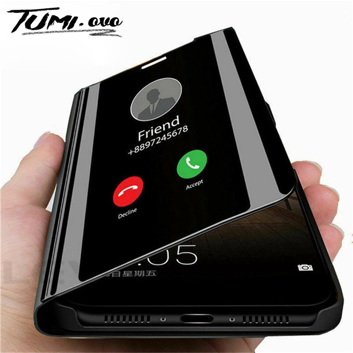 Smart Mirror Flip Phone Case For iphone 6 6s Plus 7 8 X XS XR ...