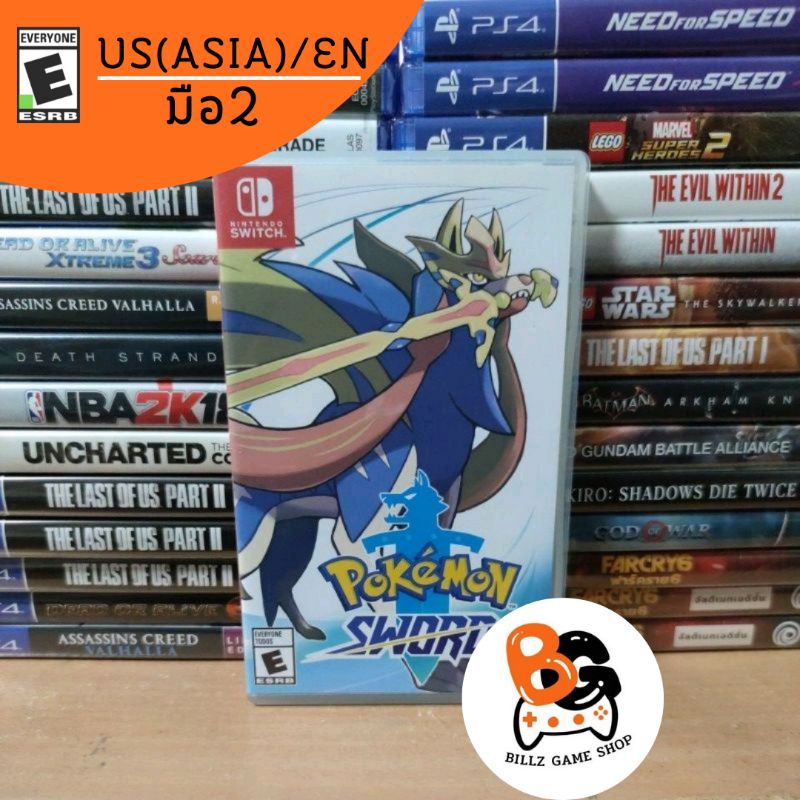 Nintendo Switch Pokemon Sword (มือ2) - billz_gameshop - ThaiPick
