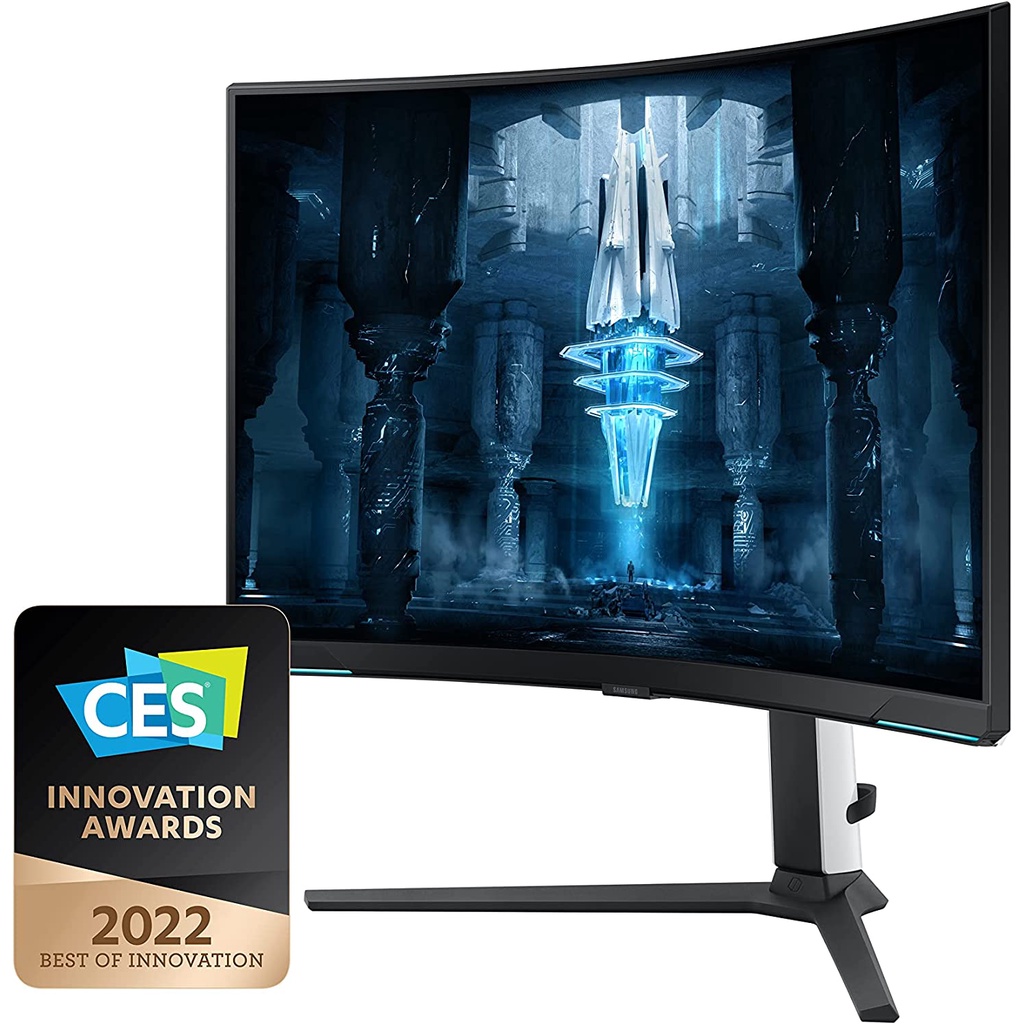 SAMSUNG 32 Odyssey Neo G8 4K UHD 240Hz 1ms G-Sync 1000R Curved Gaming ...