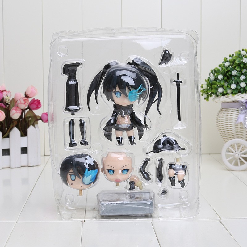 ฟิกเกอร์ Anime Black Rock Shooter Nendoroid # 106 ของเล่นสําหรับเด็ก ...