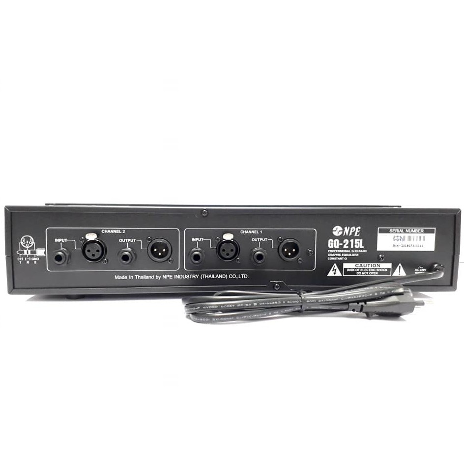 เครื่องเสียงกลางแจ้ง EQ NPE รุ่น GQ - 215 L EQ STEREO - dearchanachol ...