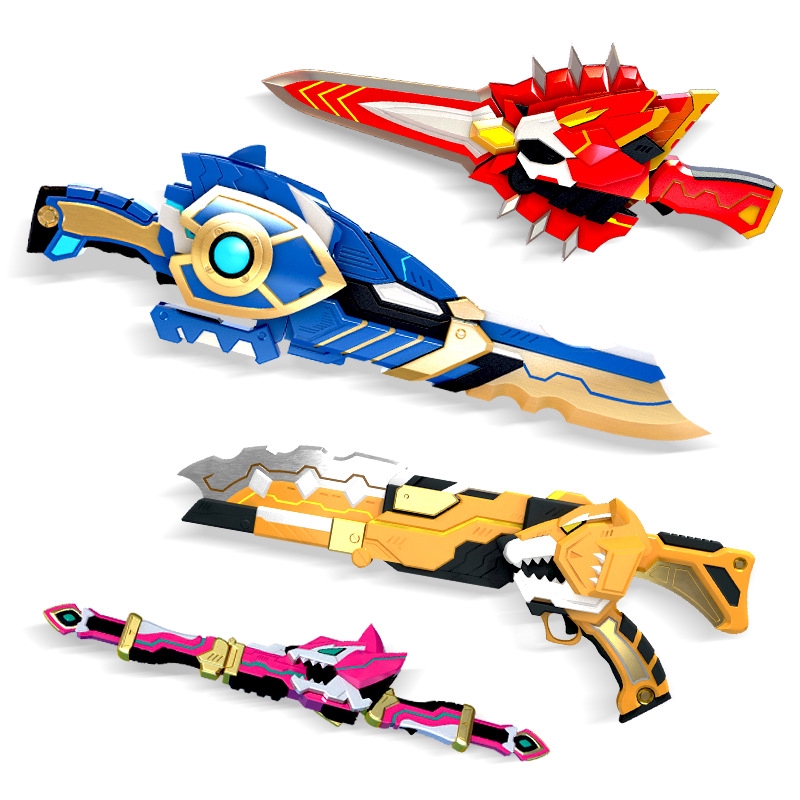 Zhan Gao ตัวแทนมินิของแท้ทีม X เพชรทองอาวุธฟอร์ดฮยอนสามารถมีดคว้าแสงชุด ...