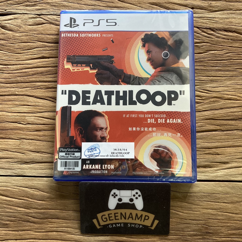 PS5 มือ1 DEATHLOOP (R3ASIA) (EN) DEATH LOOP - geenampgameshop - ThaiPick