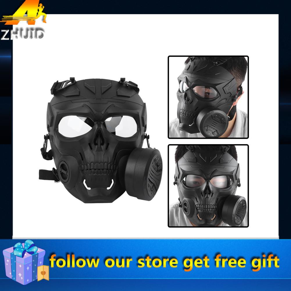 Zhuida Mechanical Skull Fan Face Shield Cosplay Prop Outdoor Sports ...