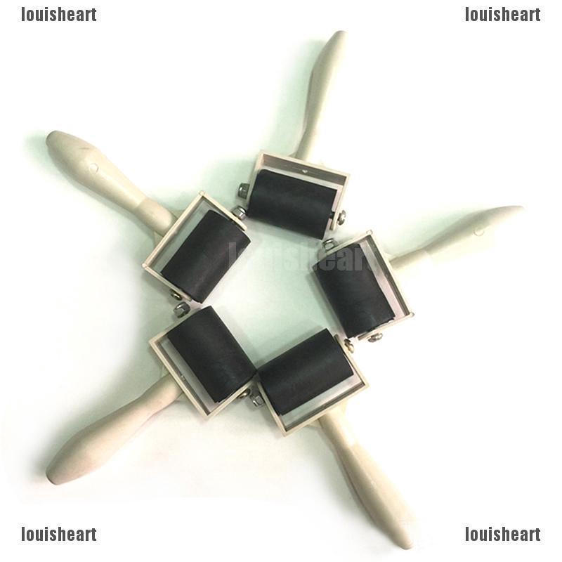 Rubber Clay Roller Pottery Rolling Pin Modelling Tool Non-Stick Brayer ...