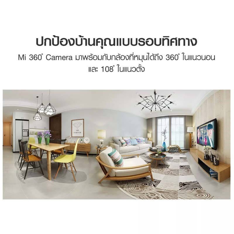 KENTO LITE กล้องวงจรปิด wifi หมุนได้ 360 พร้อมโหมดกลางคืน ระบบAI 1080P ...