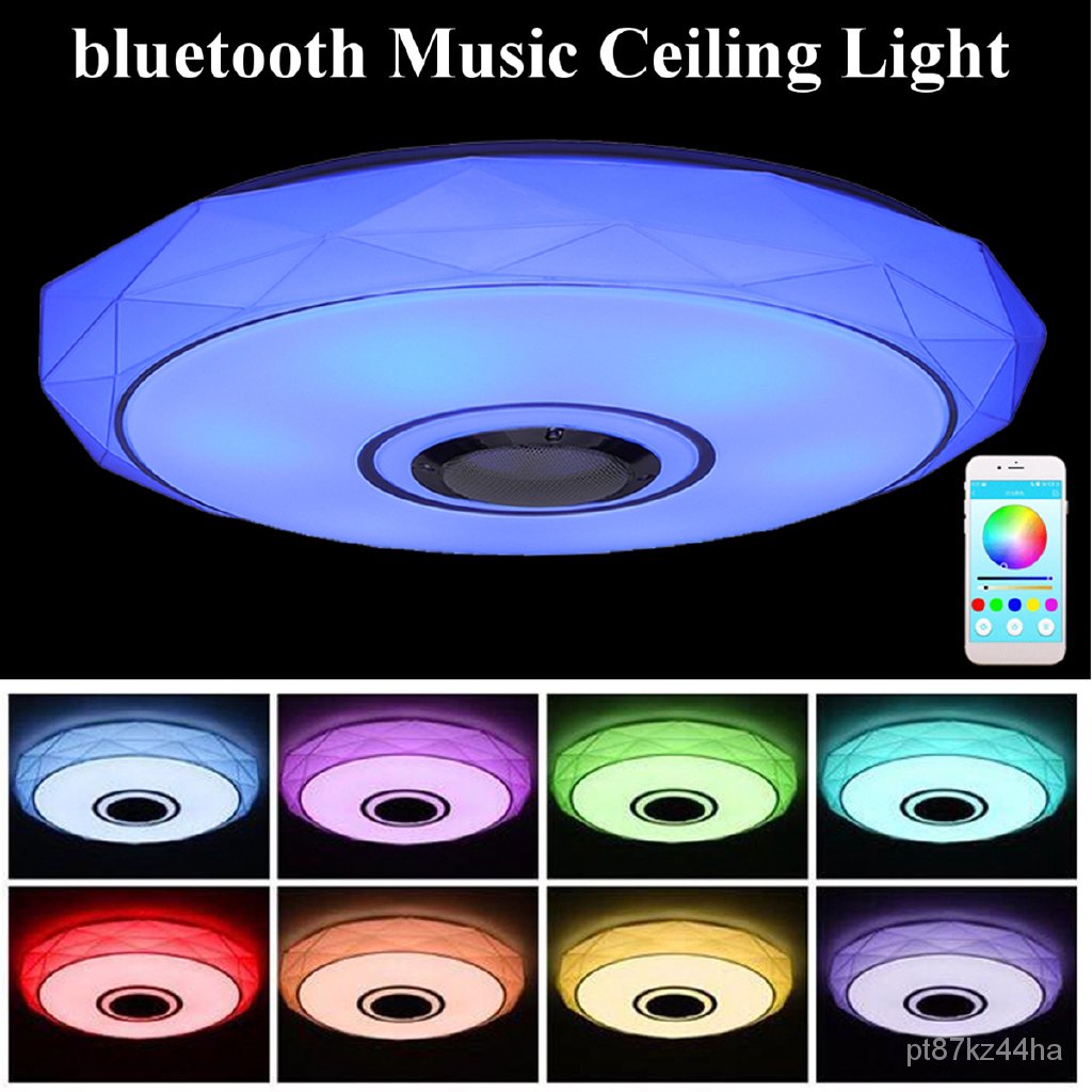 【Hot sale】【Free Shipping + Flash Deal】LED bluetooth Flush Mount Ceiling ...