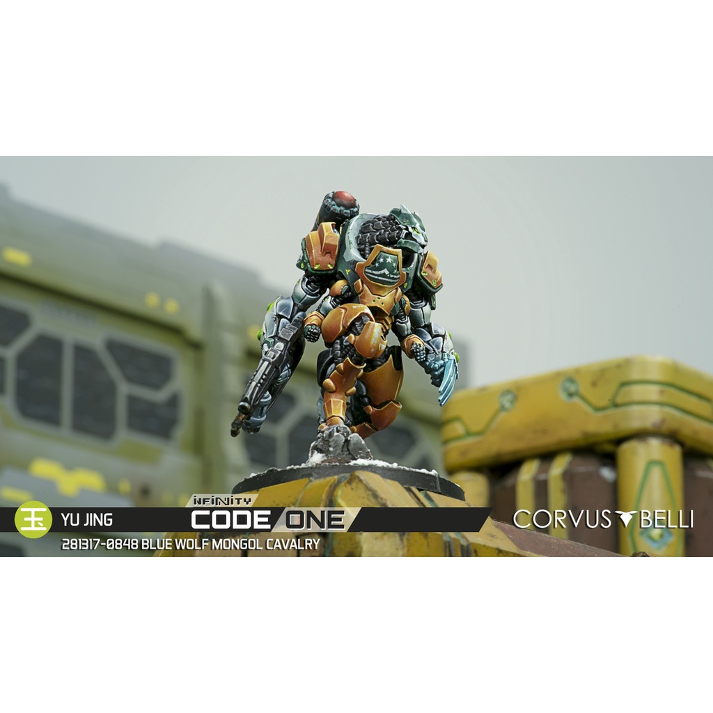 Blue Wolf Mongol Cavalry (TAG) Infinity the game (wargame) - analog ...