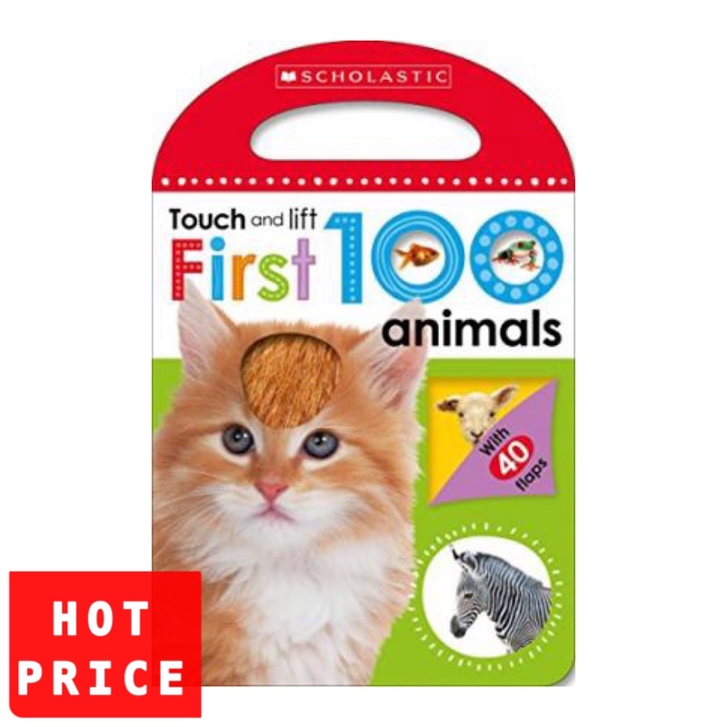 หนังสือเด็กภาษาอังกฤษ Baby touch and feel book Touch and lift first 100 ...