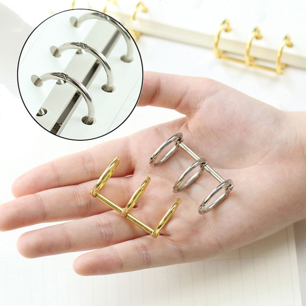 2Pcs/Lot Notebook Metal Craft Scrapbook Clips Hinged Binder Album Loose ...
