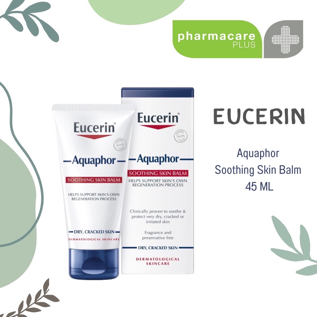 แท้ ฉลากไทยEucerin Aquaphor Soothing Skin Balm 45 ML ยูเซอริน อควาฟอร์ ...