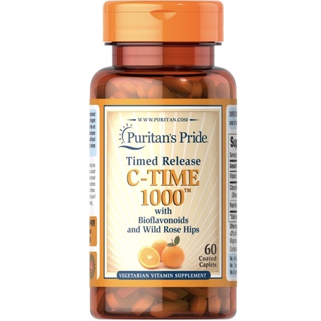 วิตามินซีเข้มข้นจาก Vitamin C-1000 mg with Bioflavonoids Rose Hips 60 ...