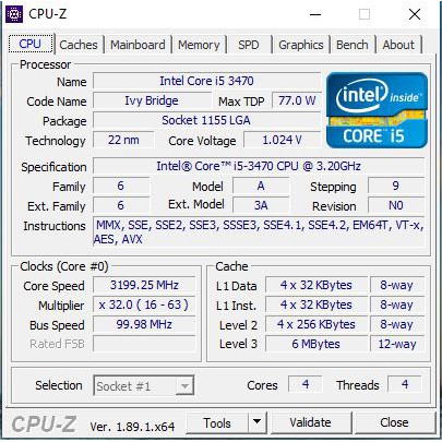 CPU Intel 1155 Core i5 3470 ซีพียู คอร์ i5 ผ่ากระดองแล้ว เย็นมาก - zzmc ...