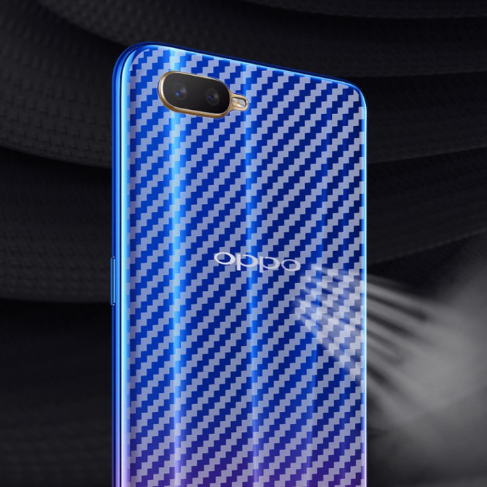 สติกเกอร์คาร์บอนไฟเบอร์ ป้องกันด้านหลัง สำหรับ OPPO Reno 2F 3 Pro OPPO ...