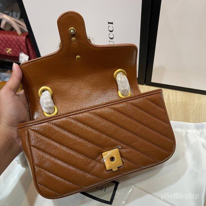Gucci Marmont mini Size 22 cm การยิงวัตถุจริง - p6ef6kqdzp - ThaiPick