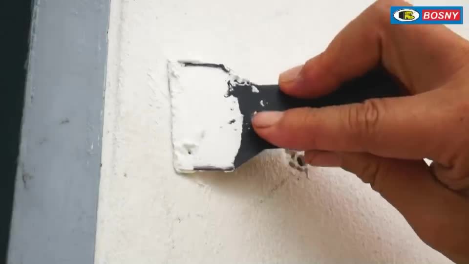 BOSNY B219 Wall Putty ขนาด 5 kg วอลพุตตี้ สีโป๊ว กำแพง อุด ซ่อมรอยแตก ...